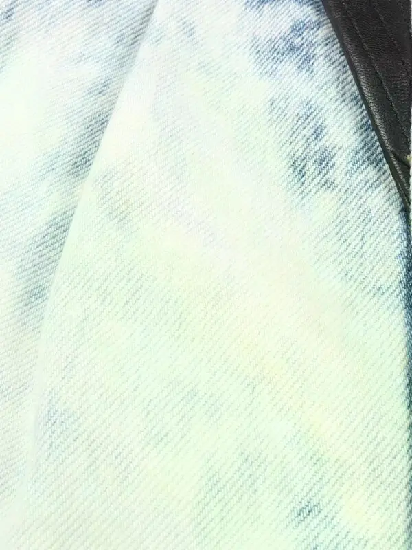 Celine 2000s Tie-dye Parachute Pants - Blue