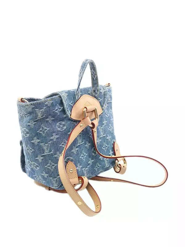 LOUIS VUITTON 2010-2026 Monogram Denim Venice Backpack