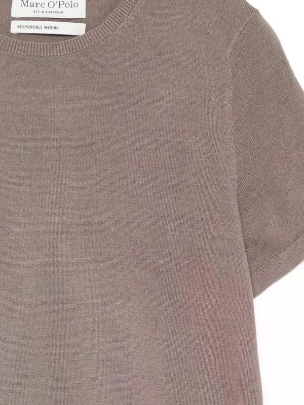 Marc O'polo Fine Knit Short Sleeve Top