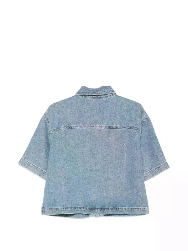 Marc O'polo Short-sleeve Denim Shirt - Blue