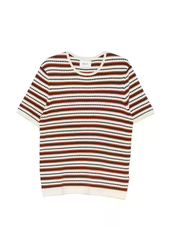 Nn07 Bari 6686 Striped T-shirt