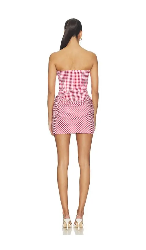 Amanda Uprichard Mariah Gingham Check Dress