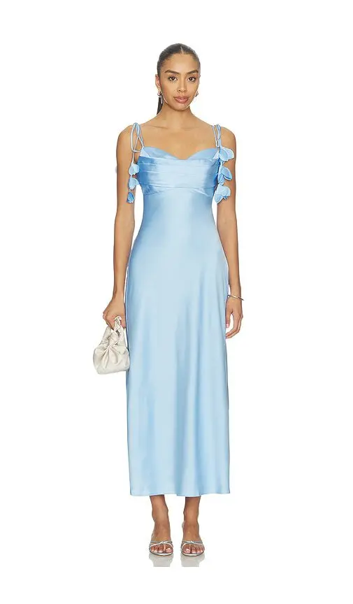 Astr The Label Hera Dress - Blue