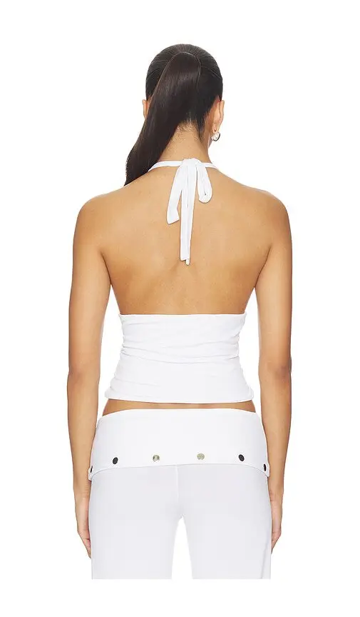 BELLA VENICE The Jade Halterneck Top