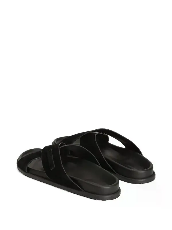 Dolce & Gabbana Nappa Leather Sandals - Black