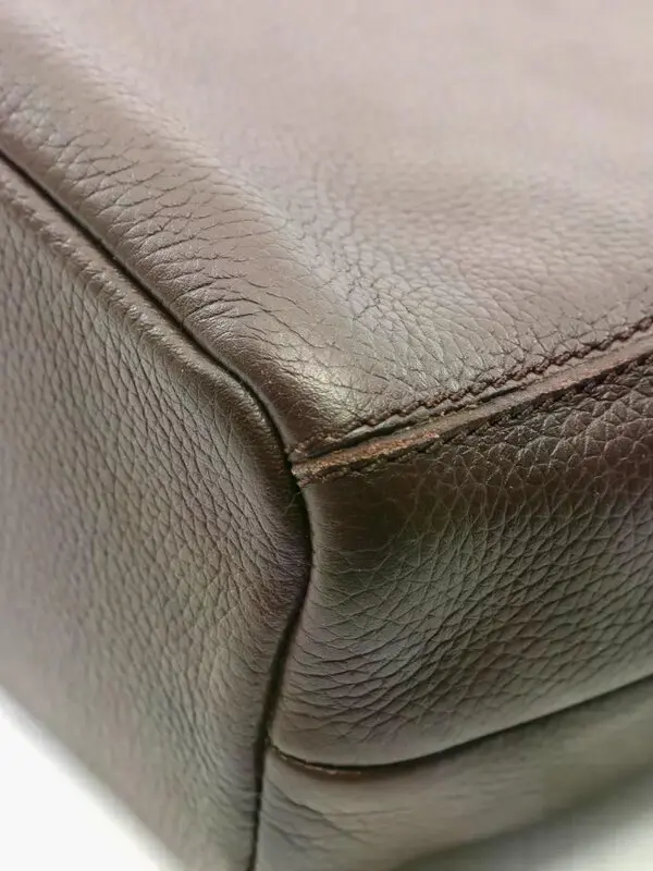 Loewe Grained Leather Shoulder Bag