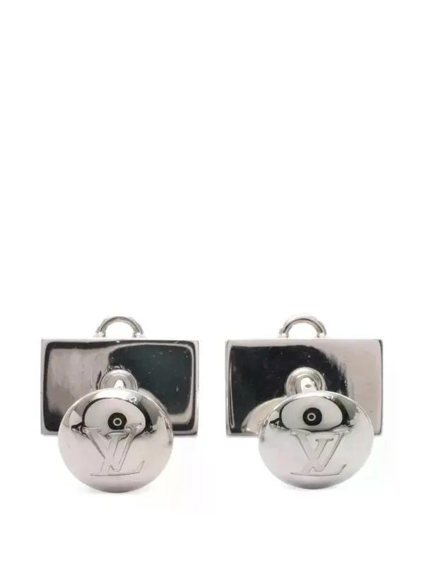 LOUIS VUITTON 2017 Logo-motif Cufflinks