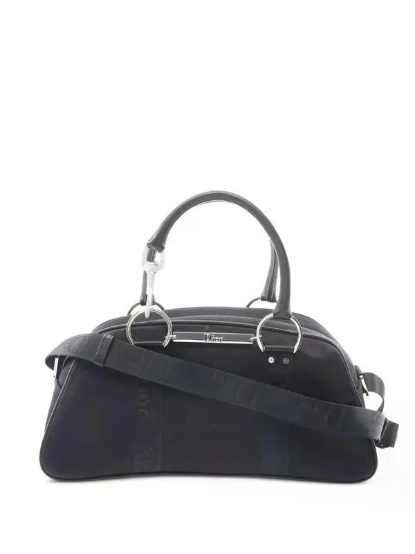 Dior Hardcore Bowling Tote Bag - Black