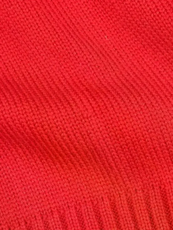 LOUIS VUITTON Chevron Patterned Crew Neck Long Sleeve Knit Jumper