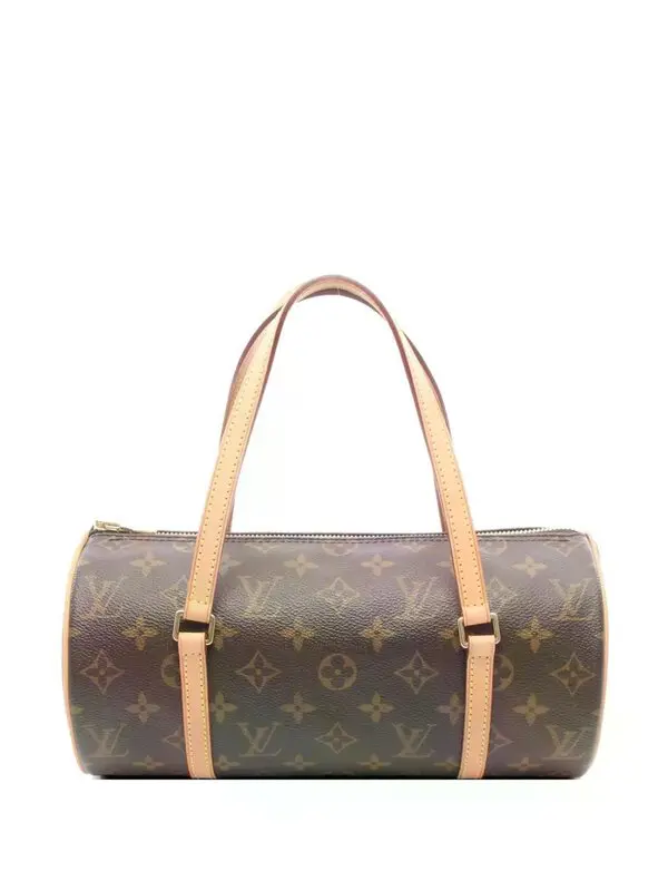 LOUIS VUITTON Monogram Papillon Canvas Tote Bag - Brown