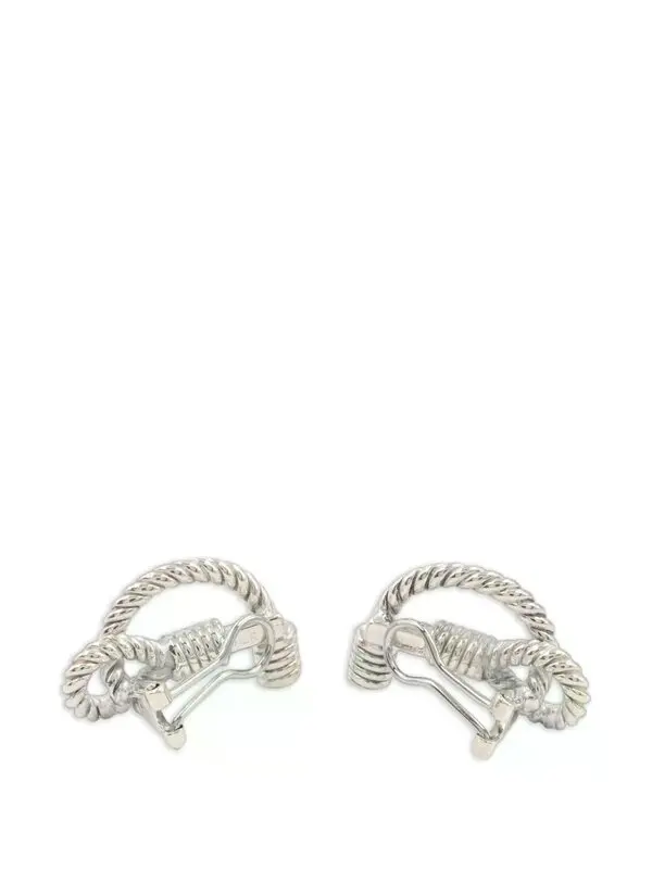 Hermès Rope-effect Clip-on Earrings