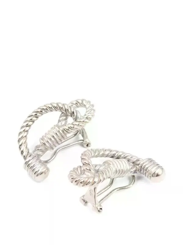 Hermès Rope-effect Clip-on Earrings