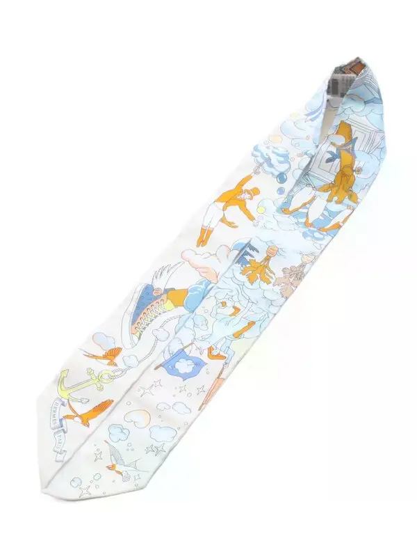 Hermès 2020s Sur Mon Nuage Silk Scarf