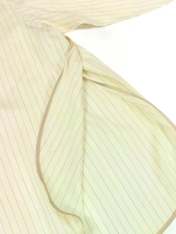 LOUIS VUITTON 2010s Striped Zip-up Shirt