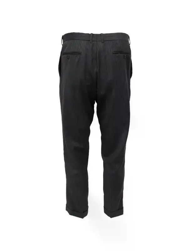 TOM FORD Pinstriped Cropped Tailored Trousers