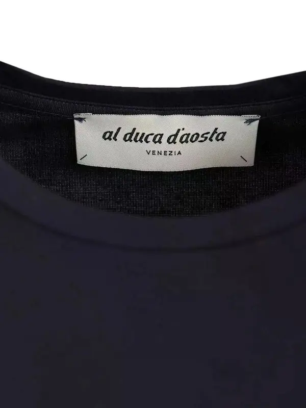 Al Duca D'aosta Ribbed Trim T-shirt