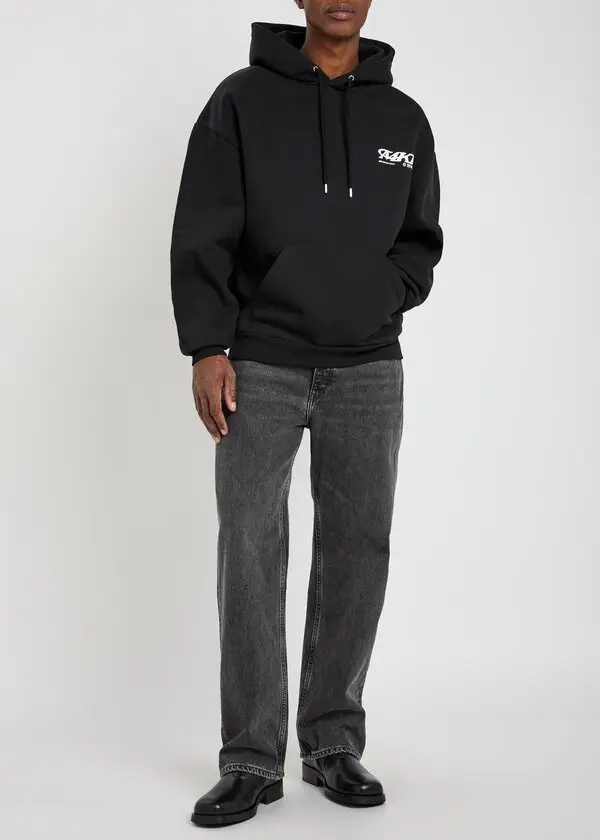 MKI MIYUKI ZOKU Hooded Cotton-blend Sweatshirt