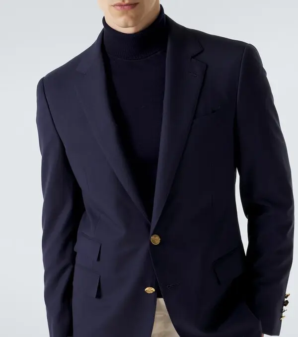 Ralph Lauren Purple Label Gregory Wool Blazer