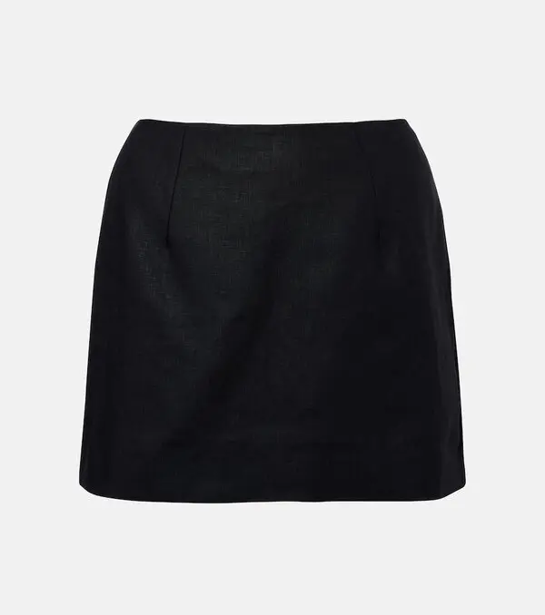 Faithfull The Brand Jane Linen Mini Skirt
