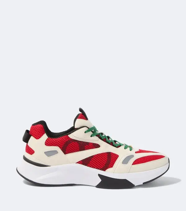Valentino Garavani Vlogo Mesh Lace-up Sneakers