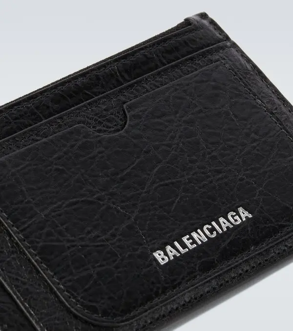 Balenciaga Leather Card Holder