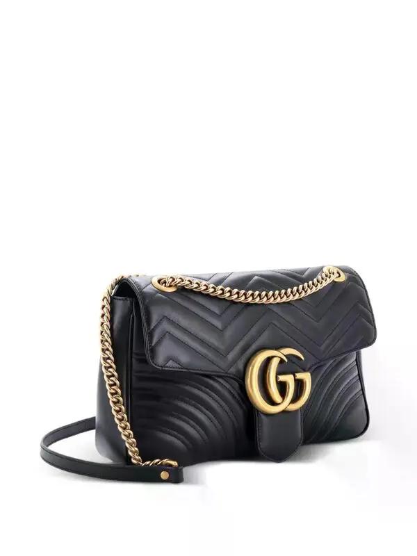 Gucci Gg Marmont Matelassé Leather Medium Shoulder Bag