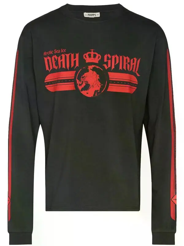 PHIPPS Death Spiral Long-sleeve T-shirt
