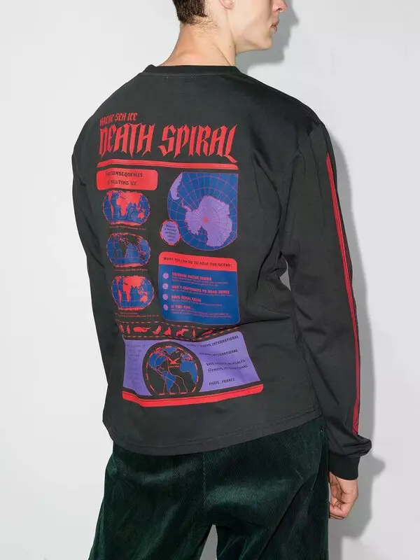 PHIPPS Death Spiral Long-sleeve T-shirt