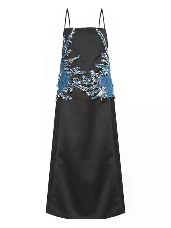 Y/project Satin Dress - Blue