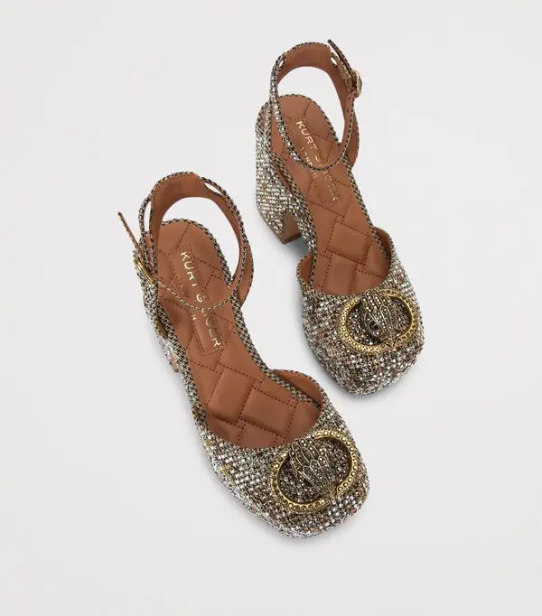 Kurt Geiger Embellished Chelsea Platform Pumps