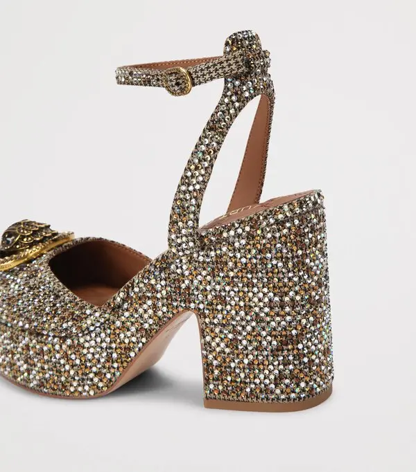 Kurt Geiger Embellished Chelsea Platform Pumps