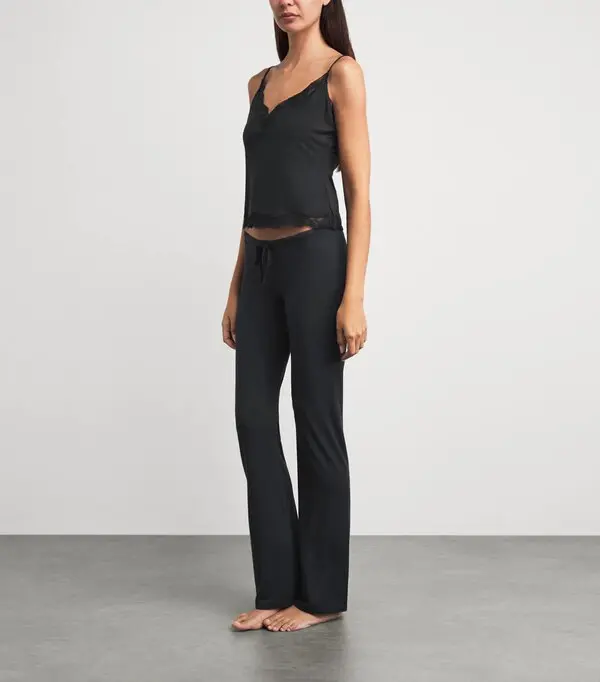 SKIMS Sleep Cami Pyjama Set - Black