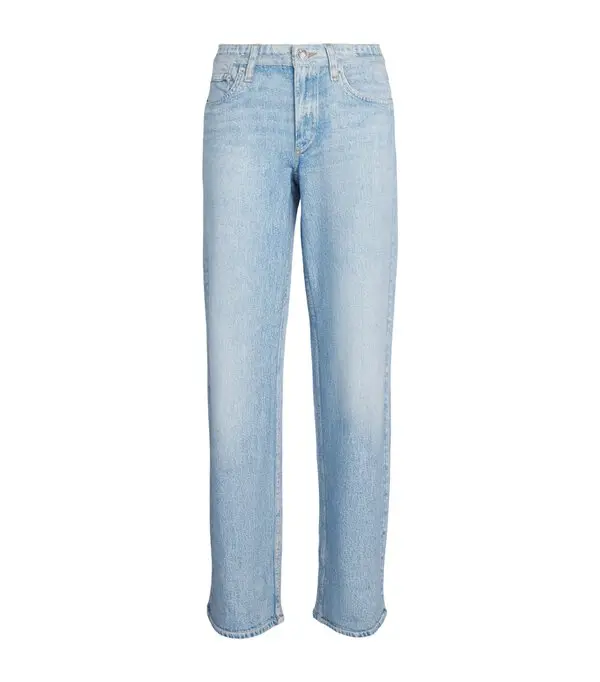 Rag & Bone Trompe-l'oeil Wide-leg Trousers - Blue