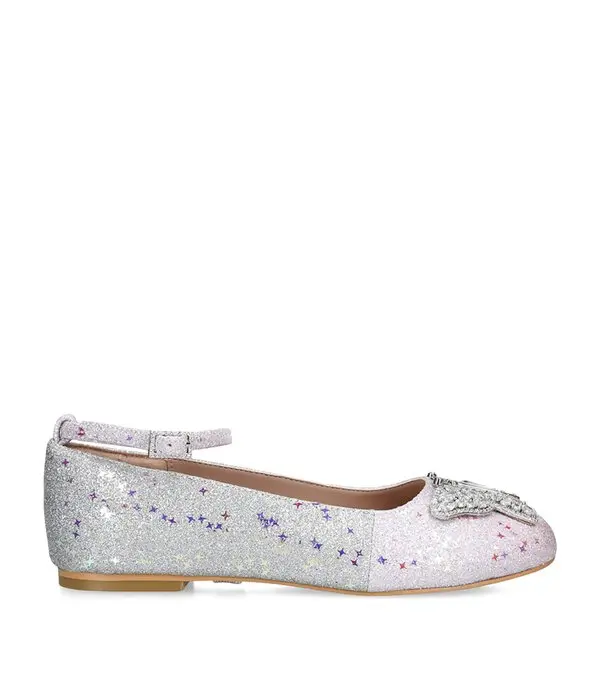 ARUNA SETH Glitter Angelina Ballet Flats