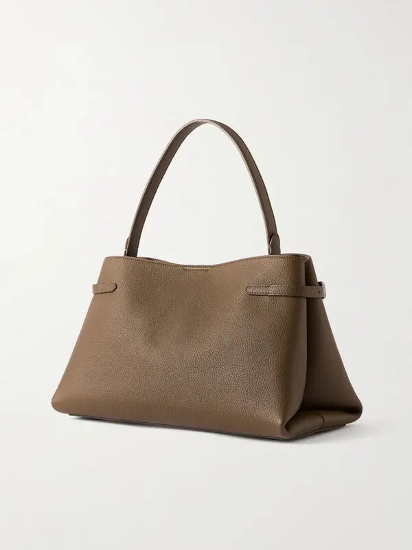 Brunello Cucinelli Textured Leather Shoulder Bag