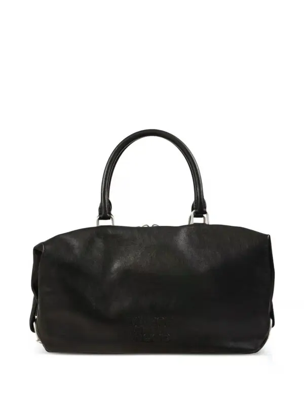 MARGESHERWOOD Leather Tote Bag - Black
