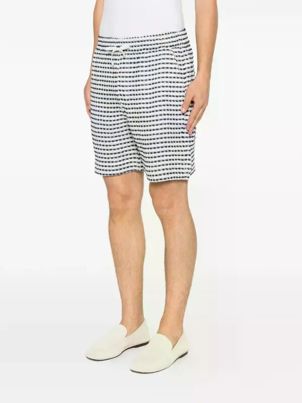 CHE Riita Horizontal-stripe Shorts