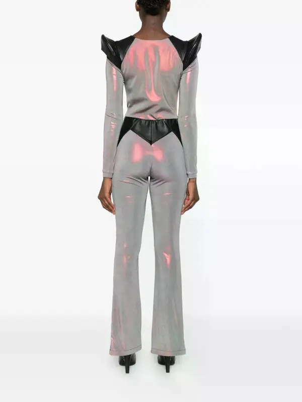 MITILIANE COUTURE Holographic Panel Jumpsuit