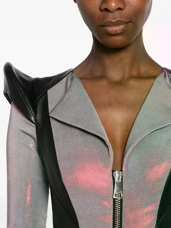 MITILIANE COUTURE Holographic Panel Jumpsuit
