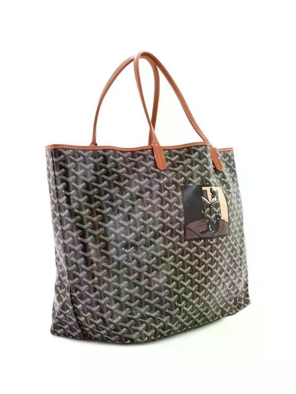 Goyard Saint Louis Gm Tote Bag In Printed Coated Canvas