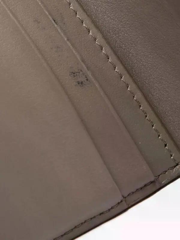 Celine 2022 Shiny Calfskin Triomphe Flap Wallet Small Wallets