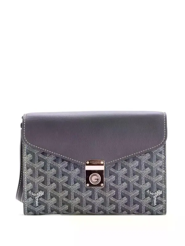 Goyard Chypre Wallet On Strap - Grey