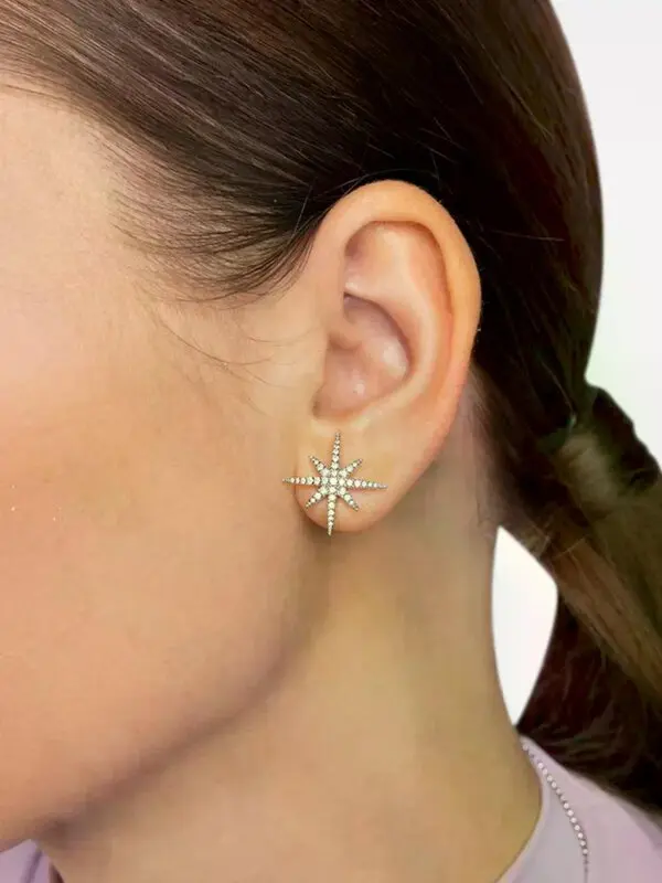 APM MONACO Star And Pearl Stud Earrings