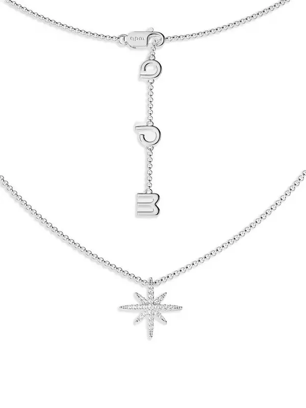 APM MONACO Météorites Star-pendant Necklace - Silver