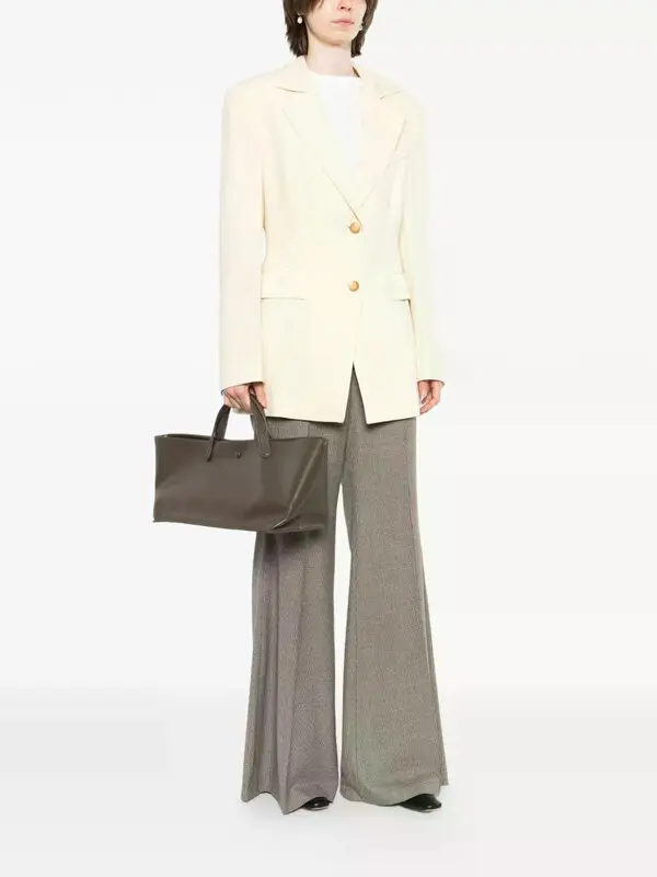 Senso Daryl Calf Leather Tote Bag - Brown