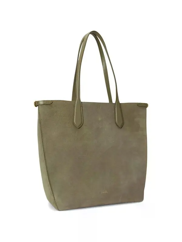 Polo Ralph Lauren Bellport Sueded Buckle Tote Bag