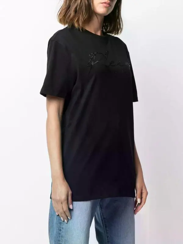 Philipp Plein Crystal Embellished T-shirt