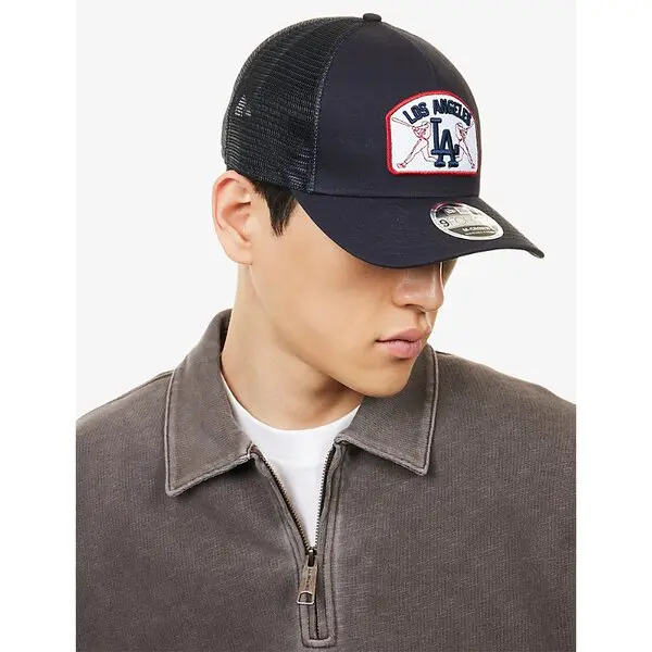 New Era 9forty Los Angeles Dodgers Woven Trucker Cap