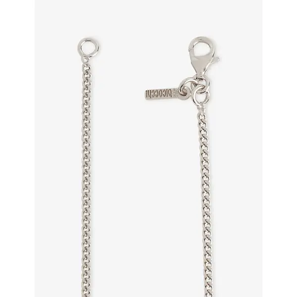 Emanuele Bicocchi Sterling Pendant Necklace With Pearl
