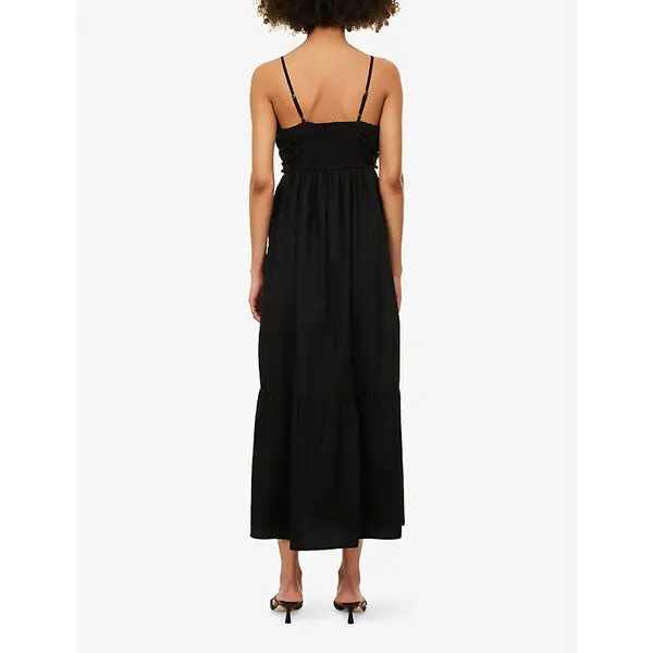 Rails Ivana Beaded Cotton Maxi Dress